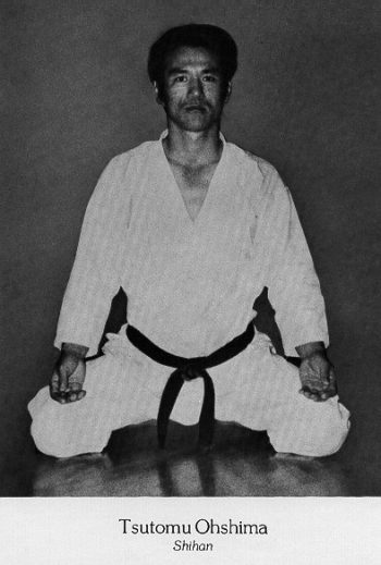 Tsutomu Ohshima Senseï - C.O.Chennevières Karate Shotokan Ohshima